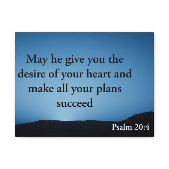 Express Your Love Gifts | Art | Scripture Sign Desire Of Your Heart ...